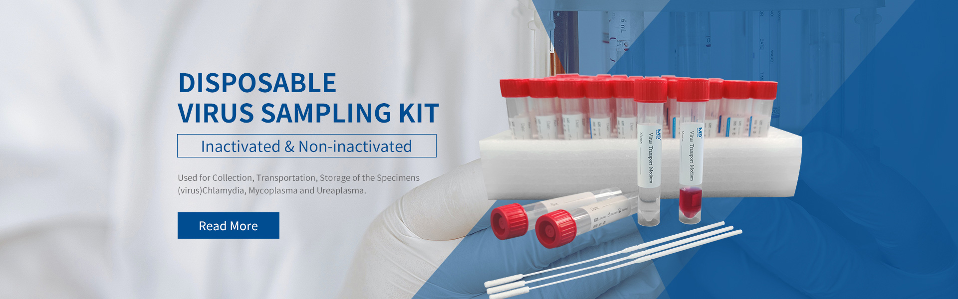 Specimen Collection Swabs, Saliva Collection Kit, Virus Transport ...